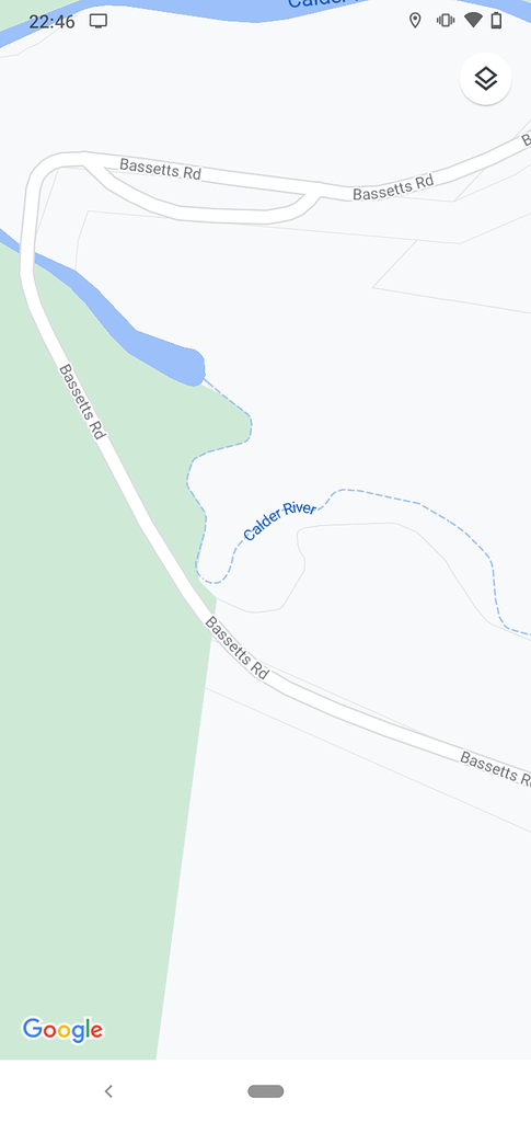 Meaning of blue dash lines - Alluvial Prospecting - Prospecting Tasmania